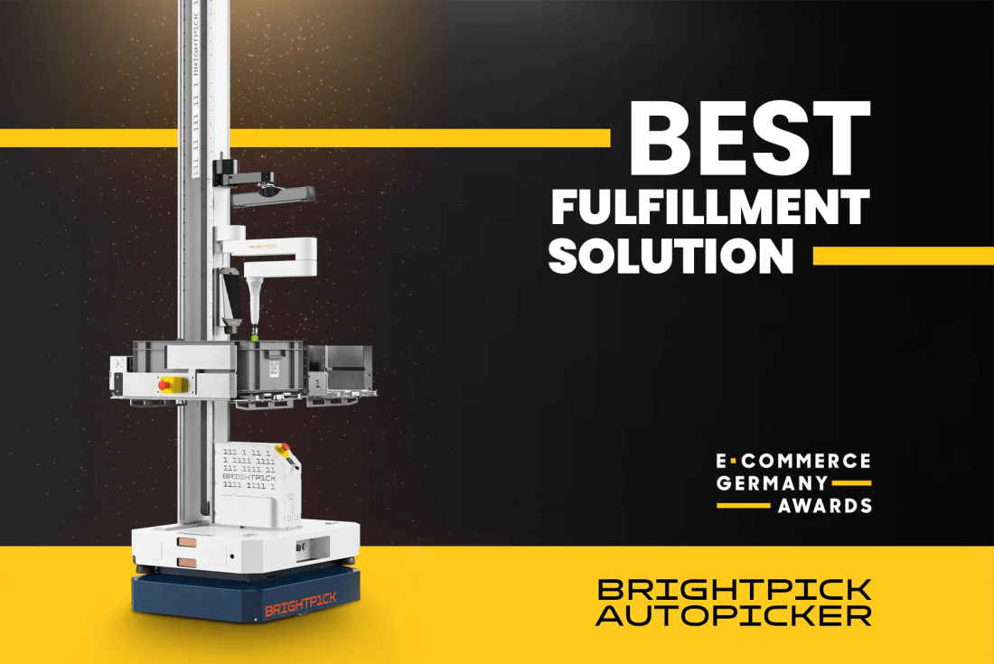 Brightpick Autopicker wins Best Fulfillment Solution award - Brightpick