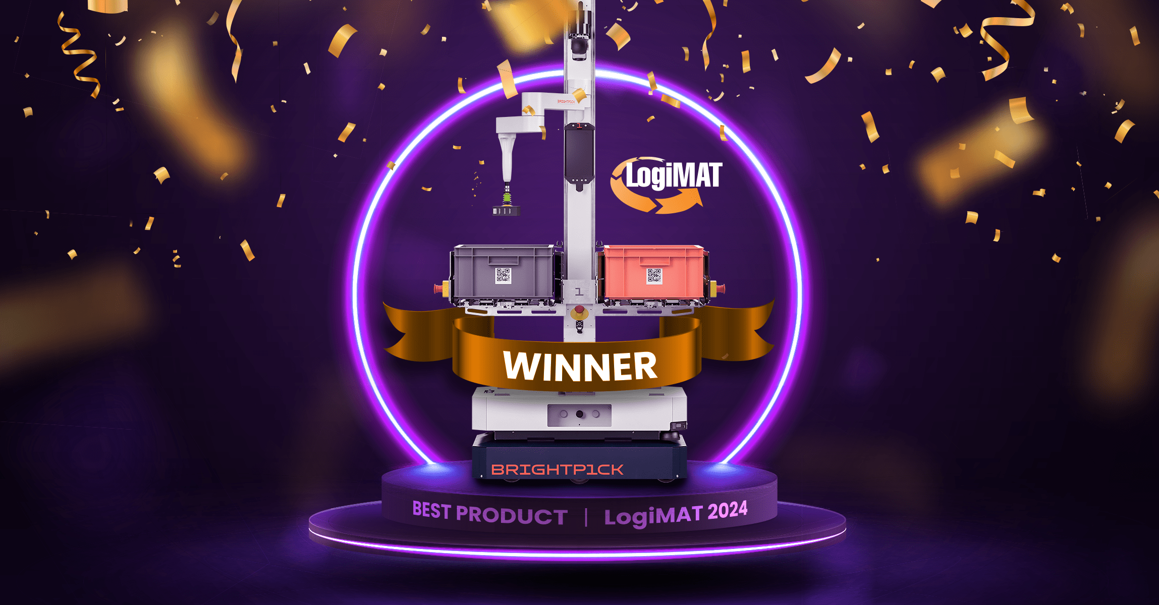 Brightpick Autopicker wins Best Product Award at LogiMAT 2024 - Brightpick