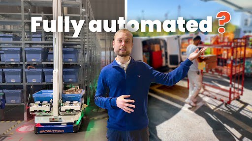 Inside a fully automated grocery warehouse - Brightpick