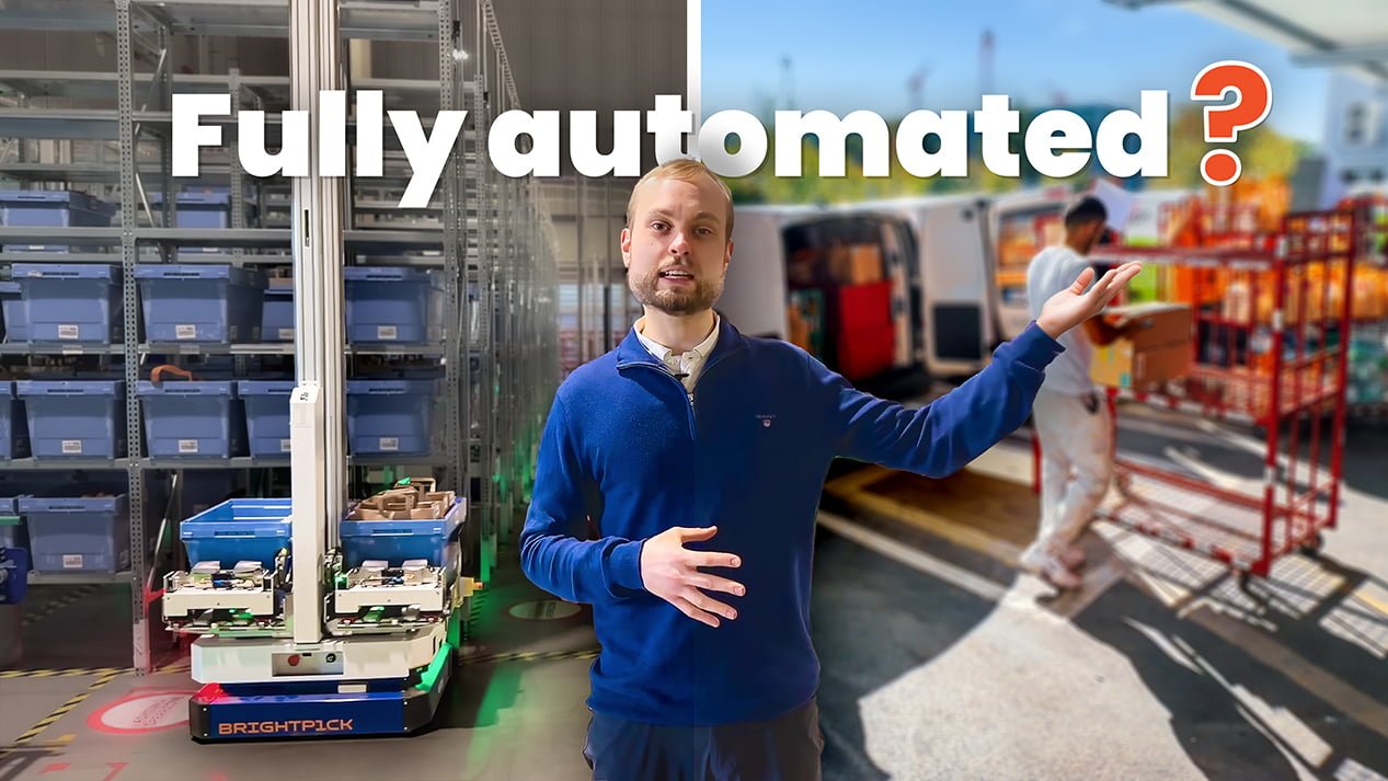 Inside a fully automated grocery warehouse - Brightpick
