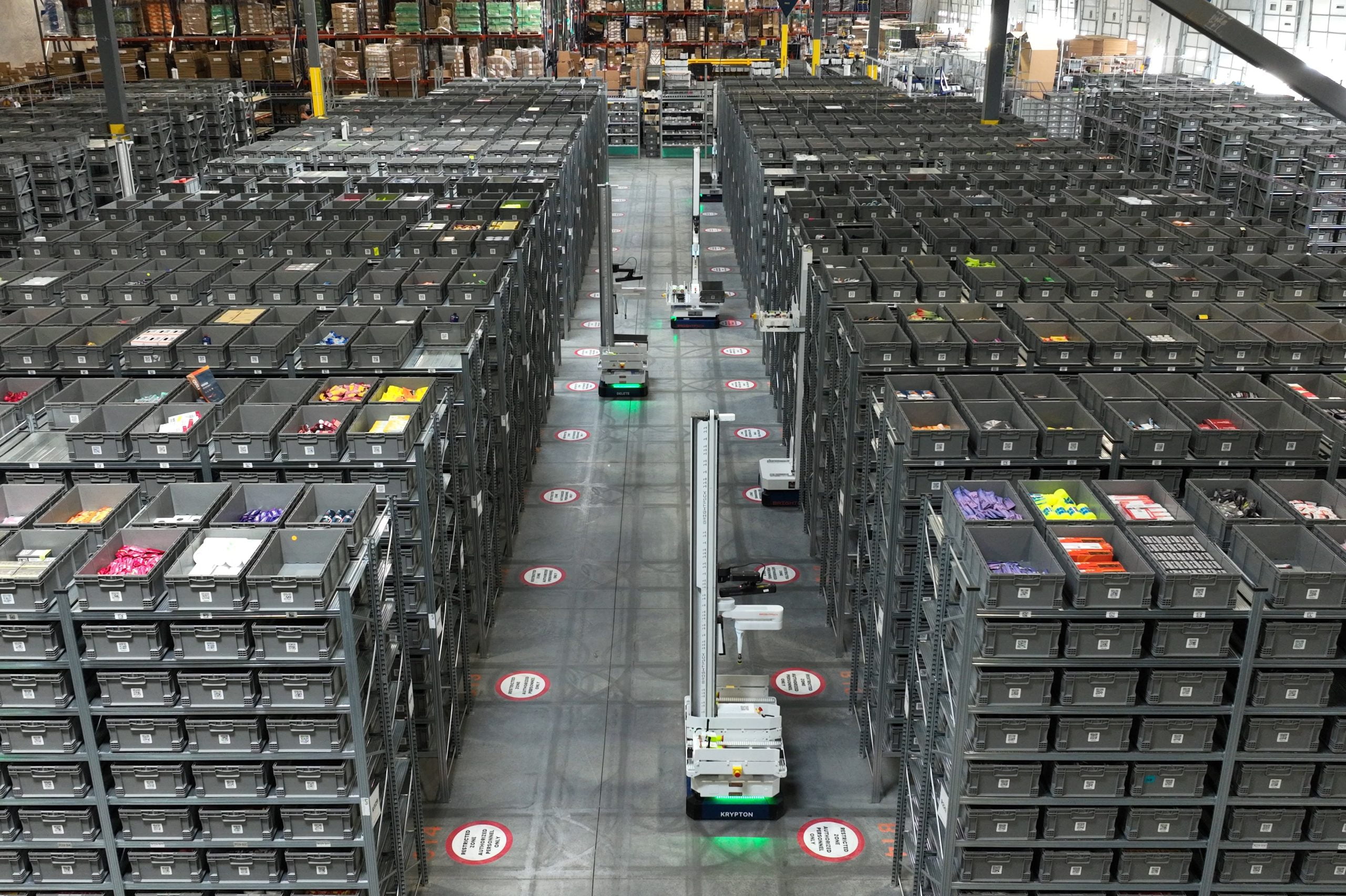 73 Autopickers pick 70,000 items per day for leading sports nutrition retailer The Feed - Brightpick